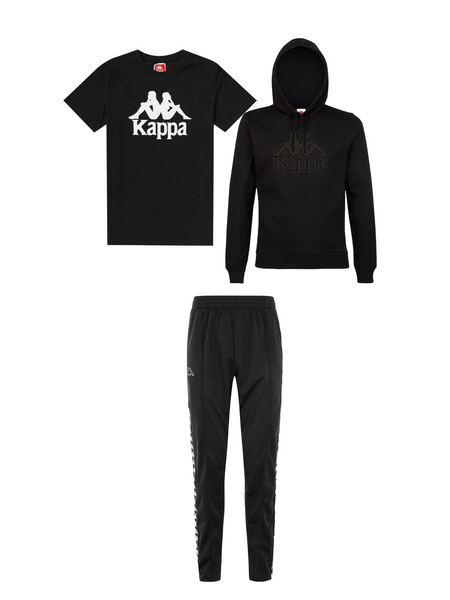 Kappa Black Tracksuit – Branded Wear